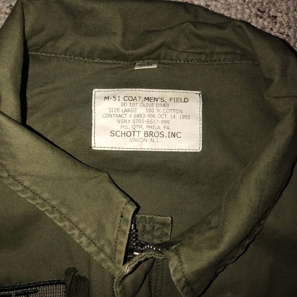 Schott NYC | Jackets & Coats | Schott Field Jacket M5 Coat Mens Field ...